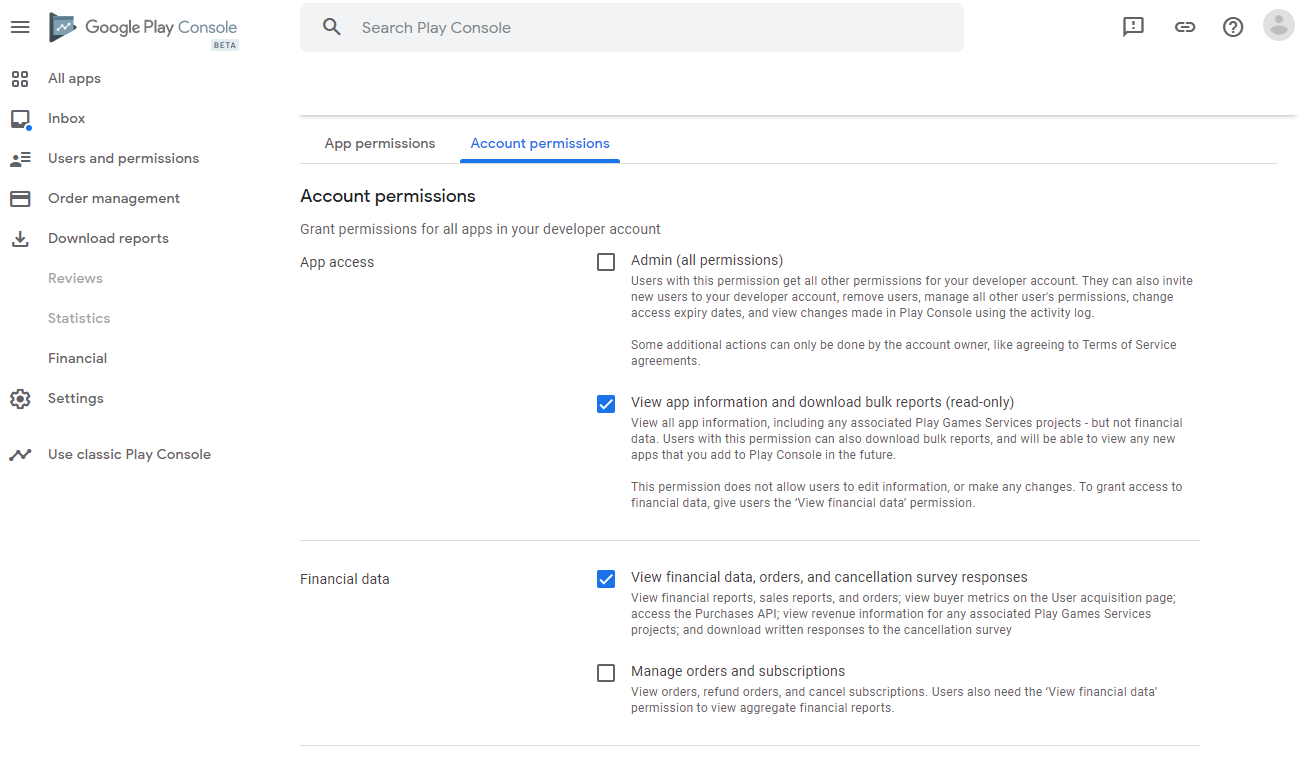 How to connect your Google Play Developer Console account using a ...