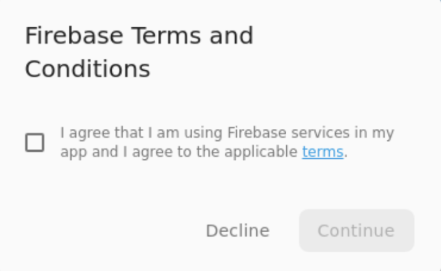 How to connect your Firebase account